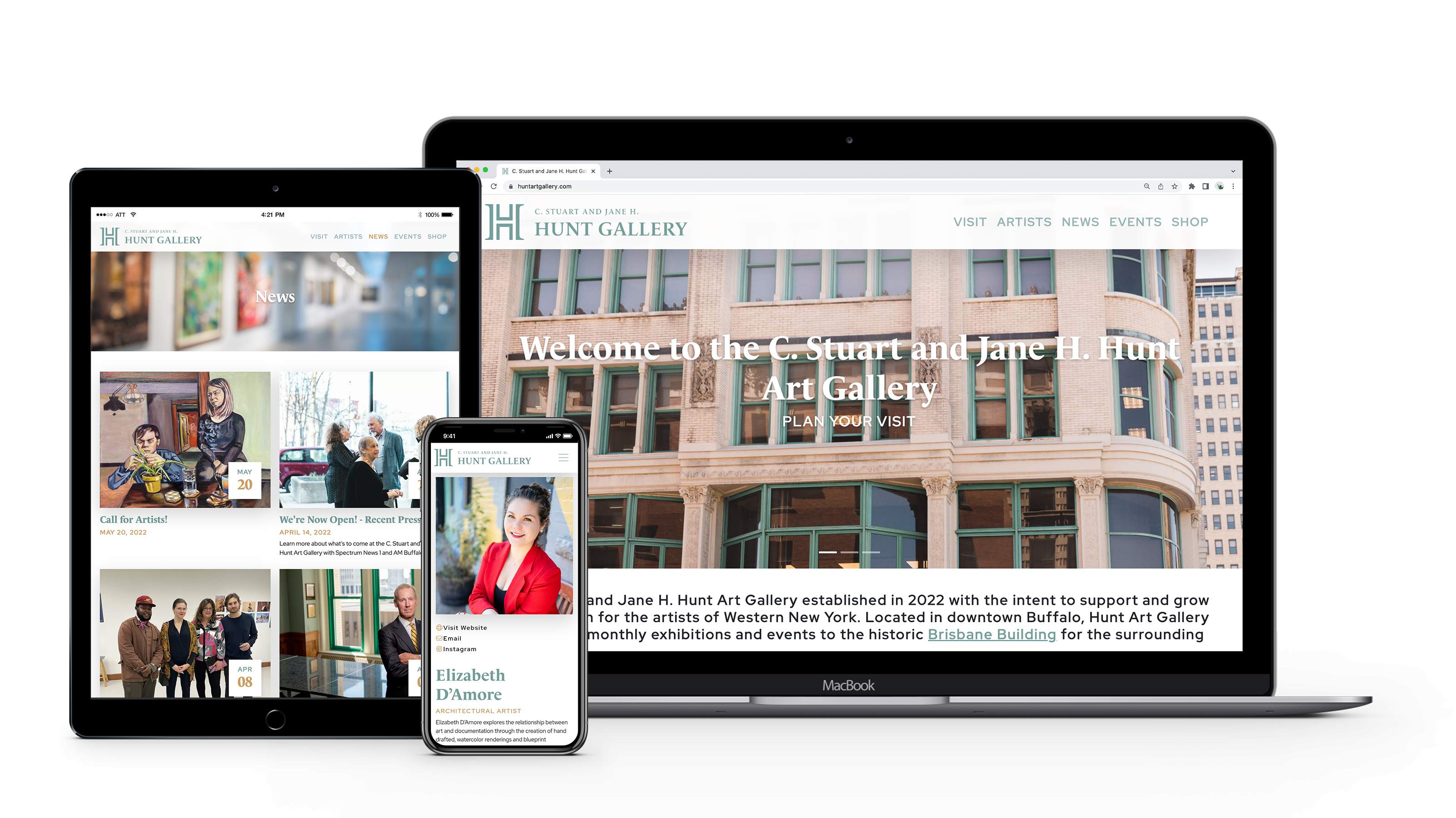 C. Stuart and Jane H. Hunt Art Gallery